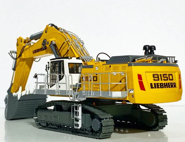 LIEBHERR R9150 EXCAVATOR(YELLOW)WSI truck models 64-2008,1:50 scale ...
