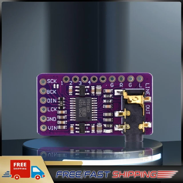INTERFACE I2S PCM5102A DAC Decoder Useful I2S IIS DAC Decoder for ...