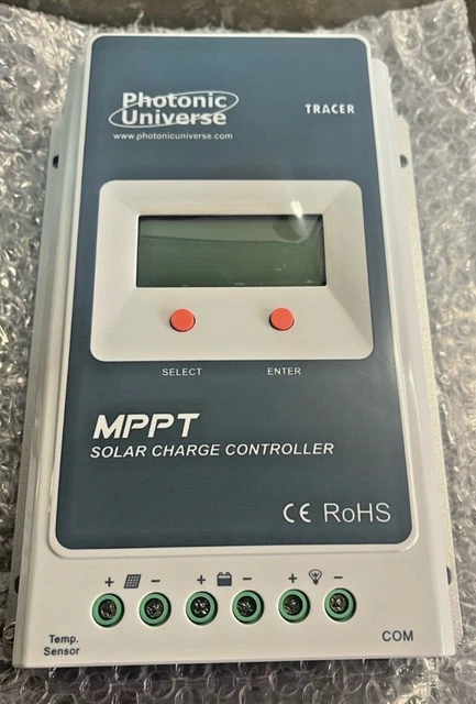 PHOTONIC UNIVERSE PTR2210A 20A Solar Charge Controller £55.00 - PicClick UK
