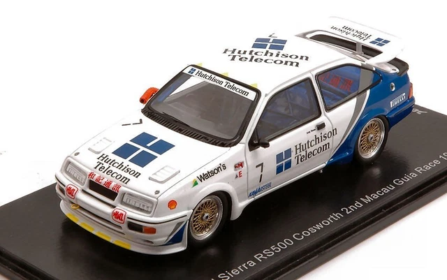 SPARK MODEL - FORD SIERRA RS500 COSWORTH N.7 2nd MACAU GUIA RACE 1989 ...