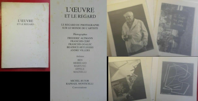 L’OEUVRE ET LE regard -1991- Ben-Hebreard-Hartung-Eppele-Magnelli ...