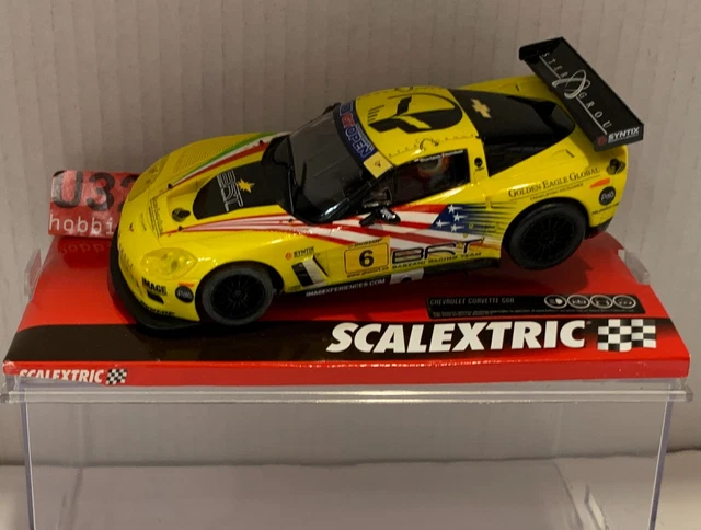 SLOT CAR SCX scalextric A10199S300 Chevrolet Corvette C6R #6 Tutumlu ...
