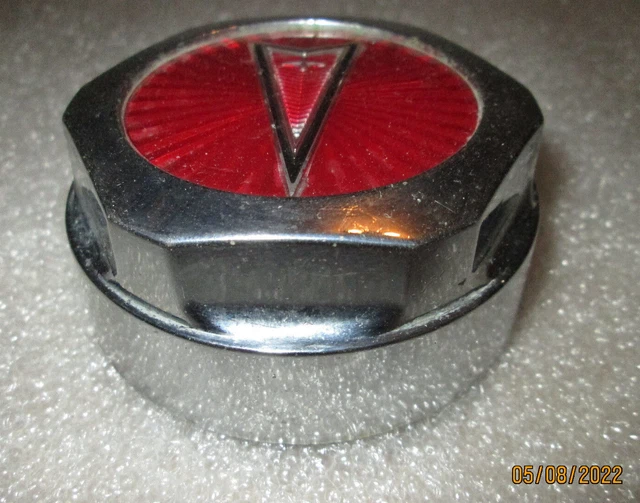 1980'S PONTIAC MAG STEEL RALLY WHEEL CENTRE CAP FACTORY GM GENUINE ...