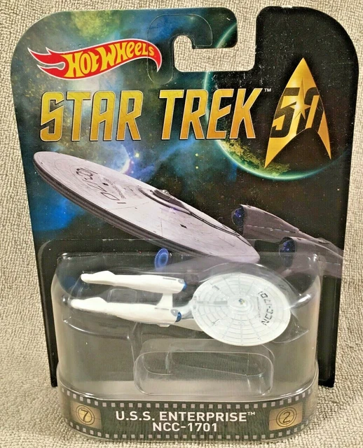HW STAR TREK 50th USS Enterprise NCC-1701 Retro Entertainment 2016 Hot ...
