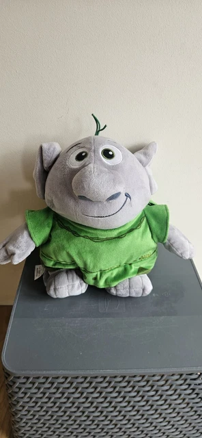 DISNEY STORE FROZEN Troll Plush Rock Disney Stamped Reversible Teddy ...