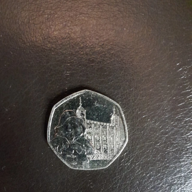 PADDINGTON BEAR TOWER Of London 50p Rare Coin 2019 RARE Collectable ...