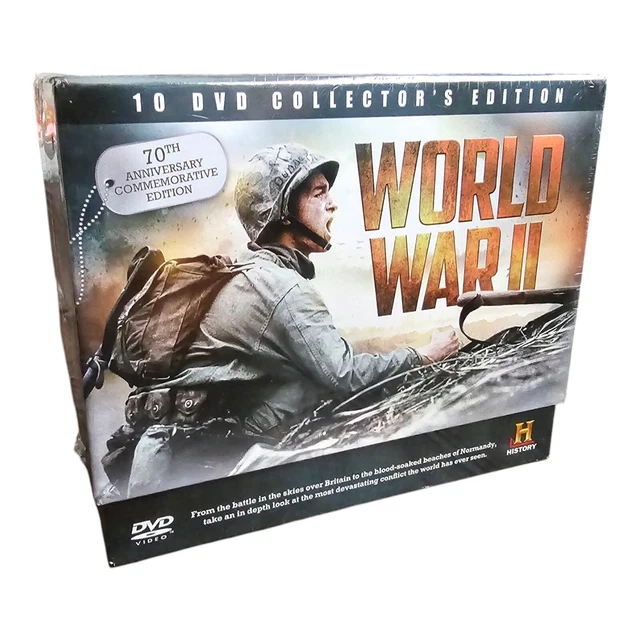 WORLD WAR II DVD Boxset 70th Anniversary Edition History Documentary Military £14.99 - PicClick UK