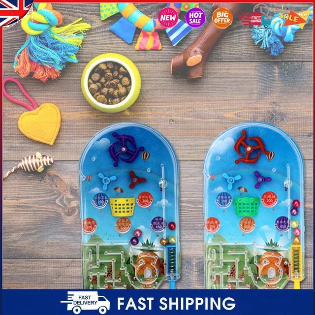 CARTONI ANIMATI FLIPPER gioco da tavolo labirinto mini macchina bambini ...