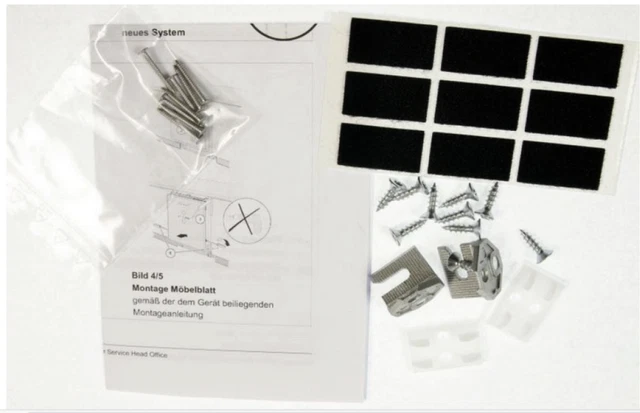 KIT FIXATION SLIDE Panneau Lave-Vaisselle Bosch Siemens Neff 00626592 ...