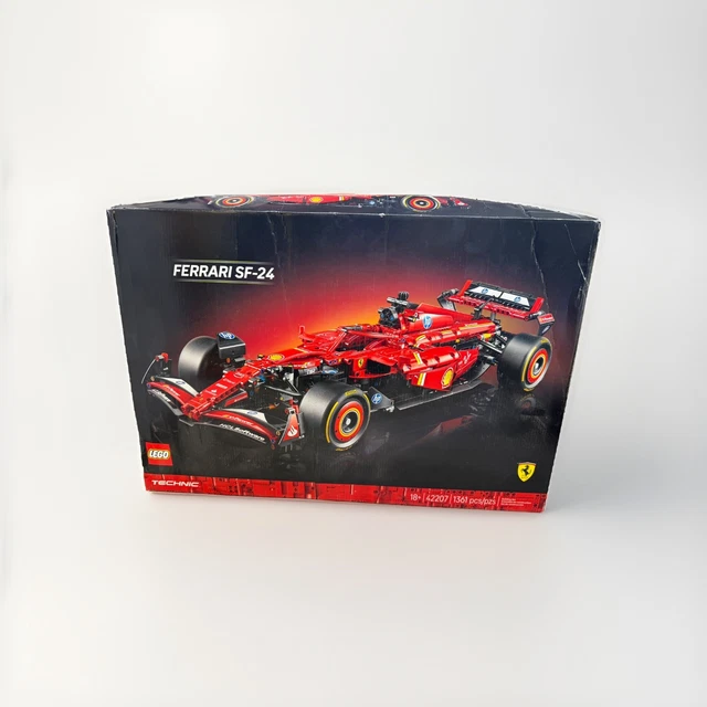 LEGO TECHNIC FERRARI SF-24 F1 Model Car Kit - Building Set for Adults ...
