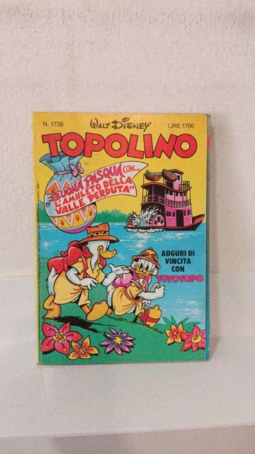 TOPOLINO 1739- FORMATO Libretto - Walt Disney - Mondadori EUR 3,99 ...