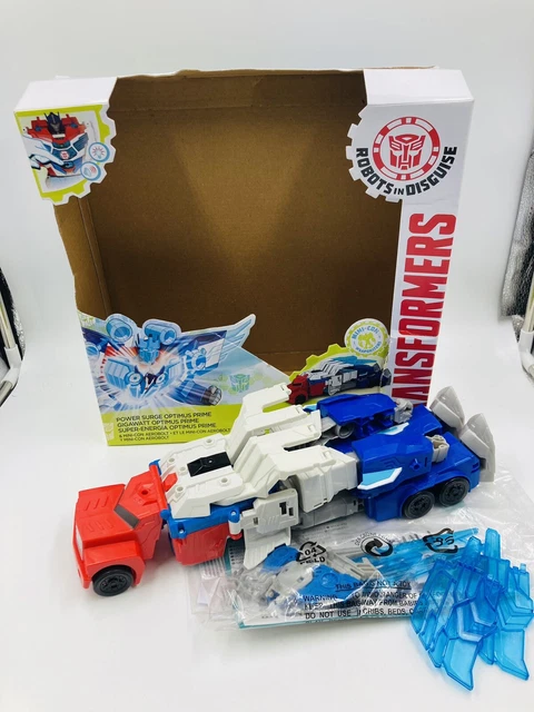 POWER SURGE OPTIMUS Prime Transformers Robots in Disguise Hasbro 2015 ...