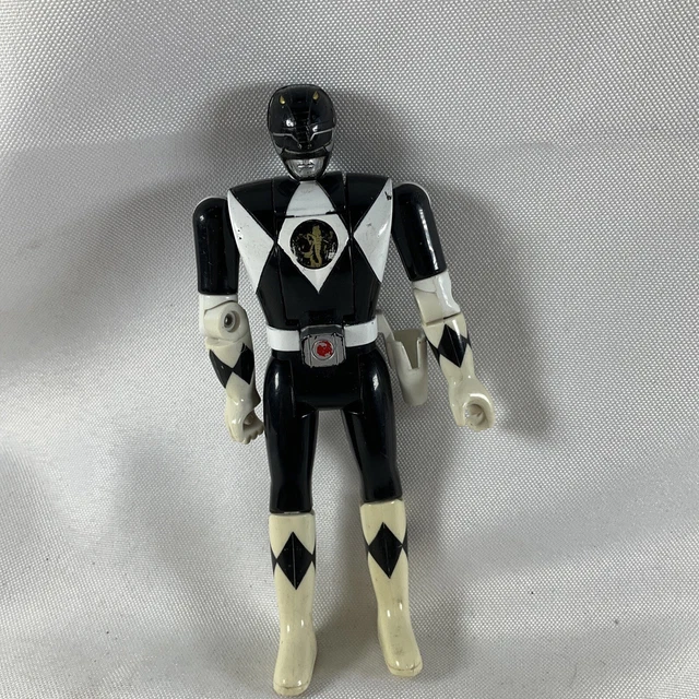MIGHTY MORPHIN POWER Rangers Noir Métallique Ninja Action figure5067cm ...