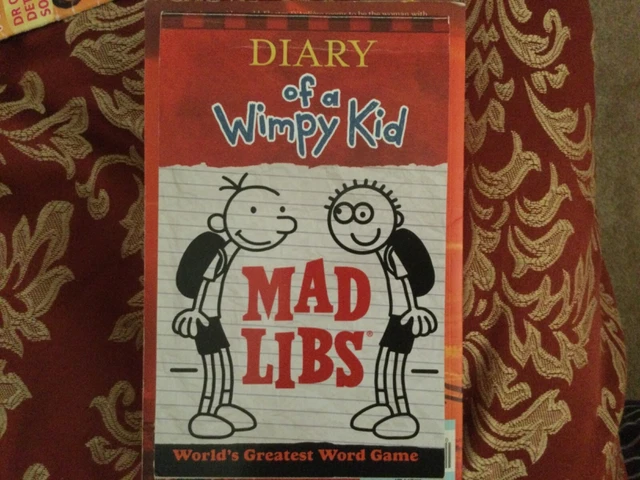 MAD LIBS SER.: Diary of a Wimpy Kid Mad Libs : The Fully löded Deluxe ...