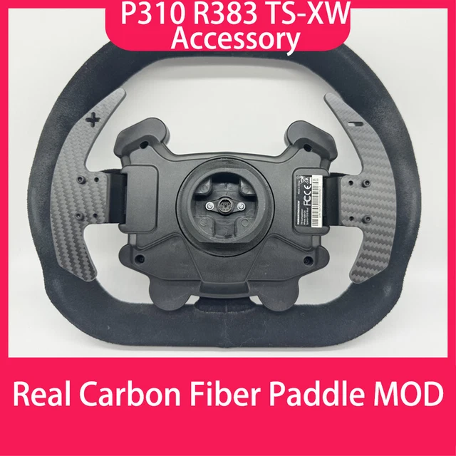 SIMPUSH CARBON FIBER paddle shifter mod FOR thrustmaster P310 R383 ts ...