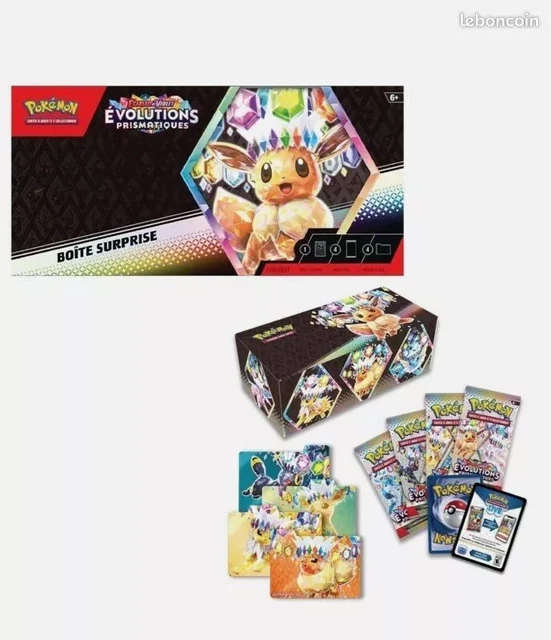 COFFRET SURPRISE POKÉMON [FR] - Evolutions Prismatiques EV8.5 🇫🇷 - EXPE ...