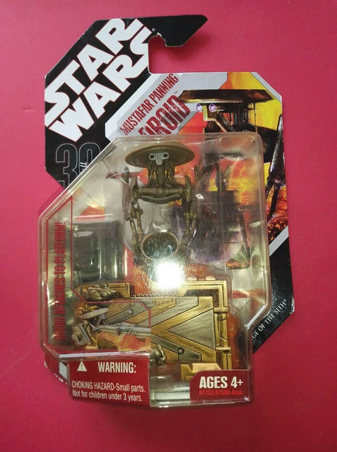 STAR WARS - Mustafar Droid - 30Th Anniversary - Figure - Sith Revenge ...