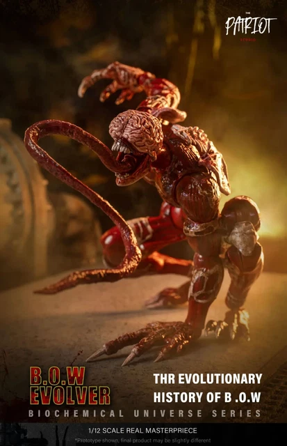 FIGURINE BOW EVOLVER Licker jeu video Resident Evil Patriot Biochemical ...