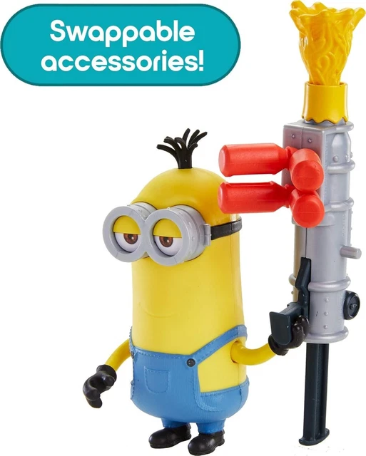 MINIONS THE RISE of Gru: CHEESE BLASTER KEVIN Action Figure NEW $36.99 ...