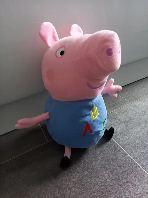 GEORGE PIG FROM Peppa Pig - ABC Talking Plush Soft Toy £7.00 - PicClick UK