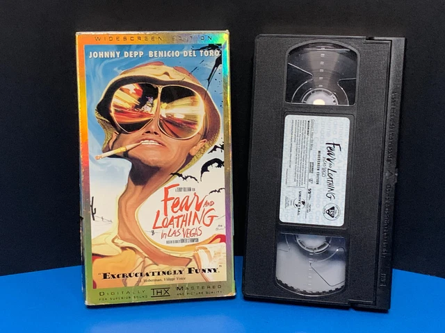 VHS FEAR AND Loathing in Las Vegas (Universal, 1998, Widescreen Edition ...