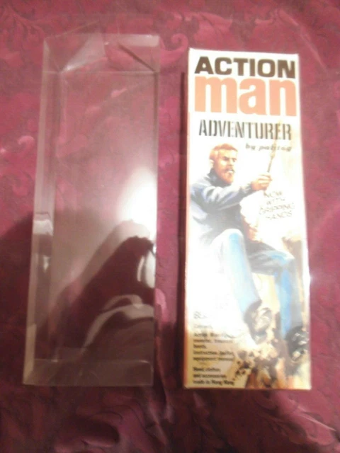 1 X DISPLAY cases for Action Man 12" figure clear display box. £6.99 ...