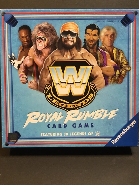 WWE LEGENDS ROYAL Rumble Card Game Ravensburger Complete NEW Wrestling ...