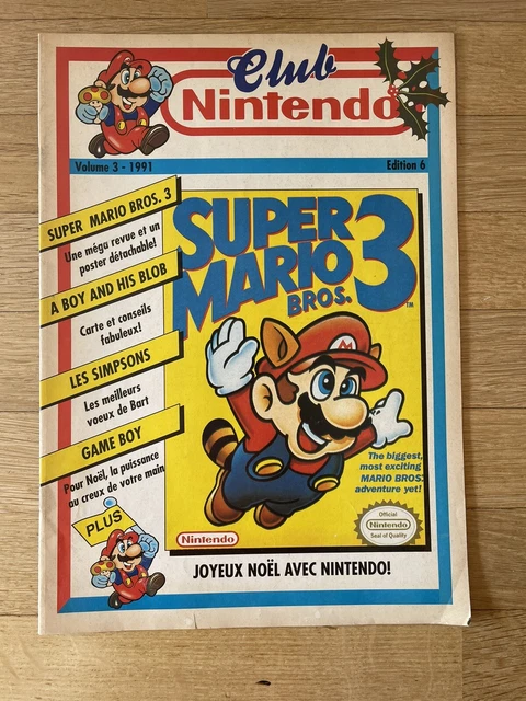 MAGAZINE CLUB NINTENDO Volume 3 1991 - Tres Rare EUR 85,00 - PicClick FR