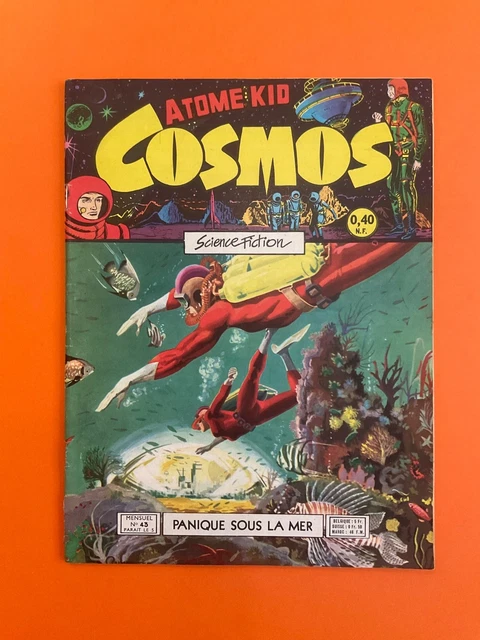 COSMOS N°43 PANIQUE Sous La Mer Artima Excellent État EUR 5,00 ...