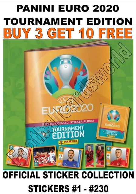 PANINI EURO 2020 Tournament Edition Sticker Collection - #1 - #230 £2. ...