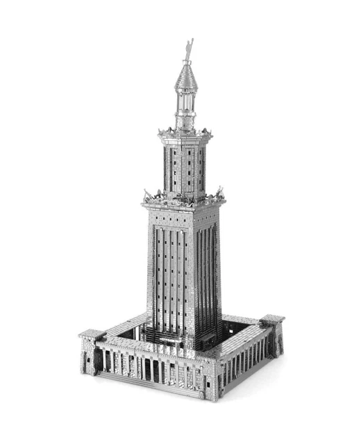 METAL MODEL LIGHTHOUSE of Alexandria 3D Laser Cut Metal Model DIY Kit ...