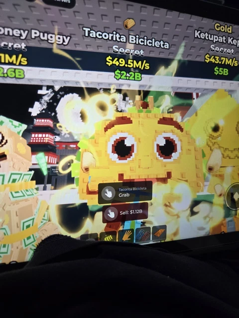 STEAL A BRAINROT Rare Taco Bike 45 M Per Second $25.00 - PicClick CA