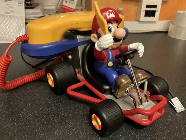 VINTAGE 2002 NINTENDO Super Mario Kart UK Landline Telephone - WORKS ON ...