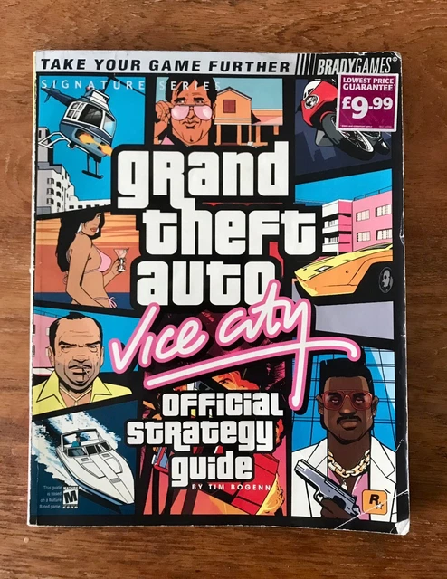 GRAND THEFT AUTO Vice City GTA Strategy Guide Game Book by Bradygames ...