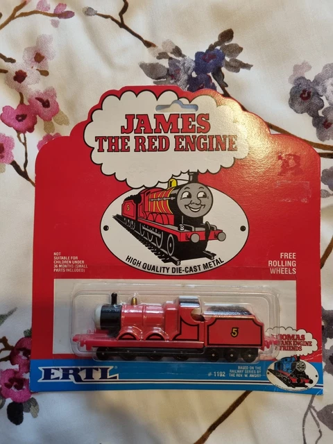 ERTL THOMAS THE Tank Engine & Friends Train - JAMES - NEW - 1987 CLOUD ...