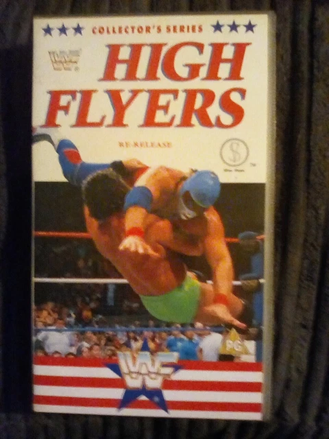 WWF HIGH FLYERS vhs .collectors series. silver vision ws903 £1.75 ...