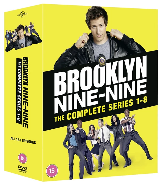 BROOKLYN NINE-NINE: THE Complete Series 1-8 (DVD) Paul Adelstein Bill ...