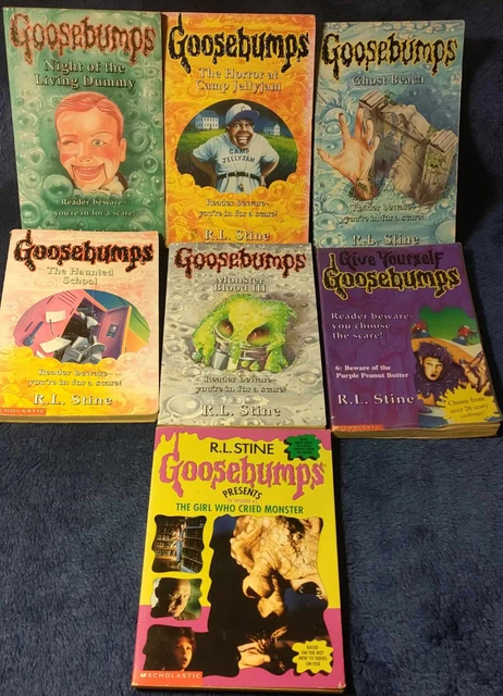 9 X GOOSEBUMPS books by R. L. Stine bundle Job Lot £9.99 - PicClick UK