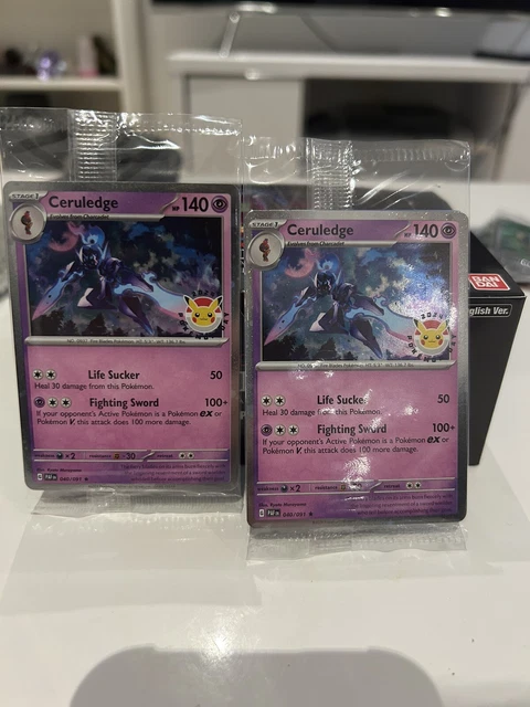 -X2- CERULEDGE PROMO Card (Pokémon Day 2024) Pokemon Card Brand New ...