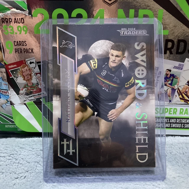 2024 NRL TRADERS Sword & Shield Card Nathan Cleary Penrith Panthers ...