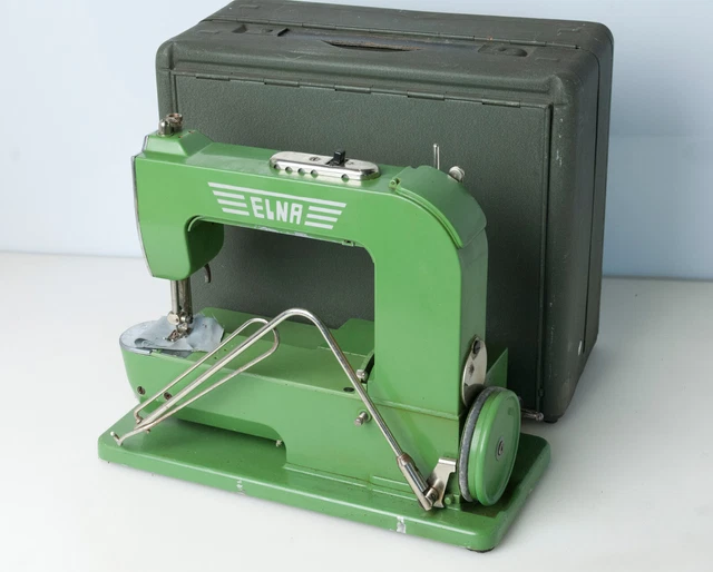 MACCHINA DA CUCIRE Vintage Elna Supermatic EUR 100,00 - PicClick IT