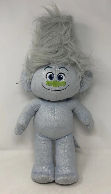 DREAMWORKS BUILD A Bear Workshop BAB Trolls Guy Diamond (L15) Soft Toys ...