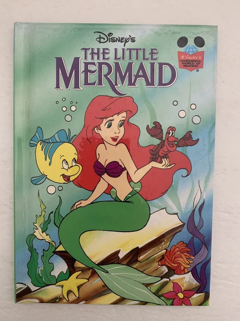 DISNEY THE LITTLE Mermaid *Disney's Wonderful World of Reading* Vintage ...