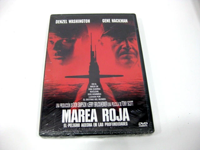 MAREA ROJA DVD Denzel Washington Gene Hackman - Sigillata Nuova EUR 16 ...