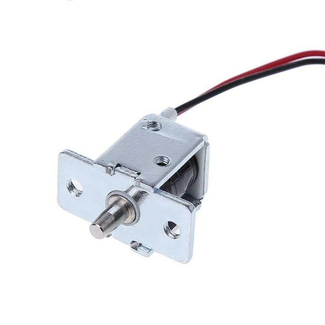 ELECTRIC MAGNETIC BOLT Push-Pull Lock Release Assembly Solenoid Access ...
