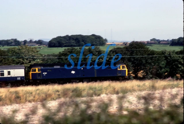 BRITISH RAIL BRUSH Diesel Locomotive Class 47561 Singleton 1981 Origi ...