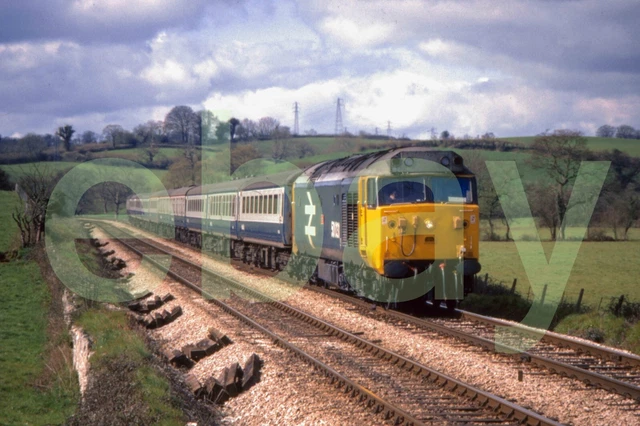 UK RAILWAY PHOTOGRAPH Of Class 50 50031. Rm50-762 £1.70 - PicClick UK