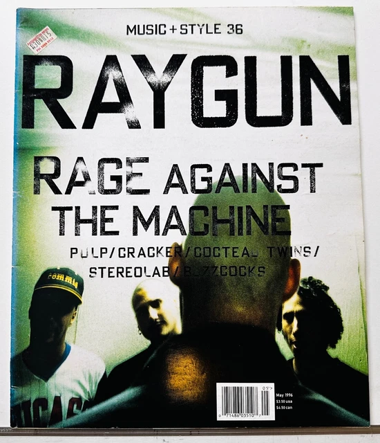 RAYGUN MAGAZINE 36 Rage Against the Machine / David Carson Music+Style ...