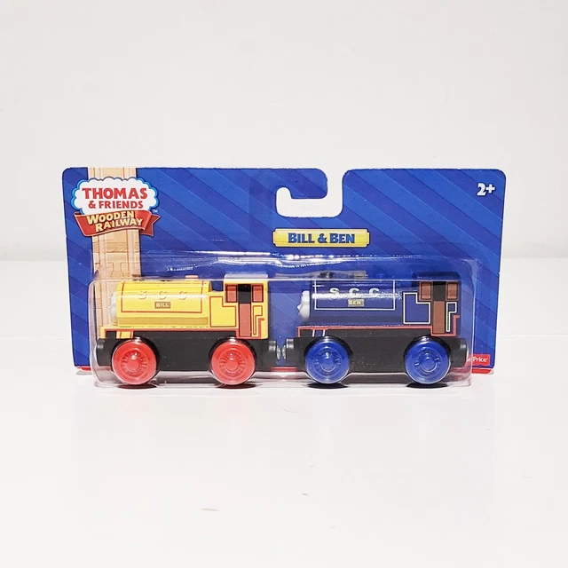 THOMAS & FRIENDS Wooden Railway Bill and Ben Trains - NIP $89.00 ...