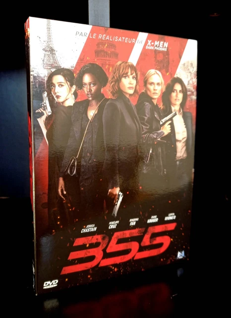 DVD 355 AVEC Jessica CHASTAIN Peneloppe CRUZ /très proche du neuf/ EUR 6,00 - PicClick FR